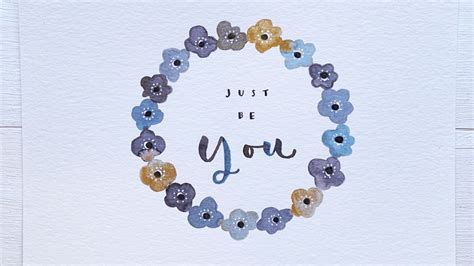 Class101 꽃 보석 별이 빛나는 하늘도귀여운 수채화 그림 그리기