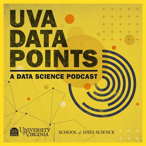uva data points podcast cover art by karen lonesome uva school of data science posted on the