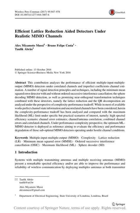 Efficient Lattice Reduction Aided Detectors Under Realistic Mimo
