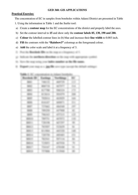 SOLUTION Gis Practical Exercise Studypool