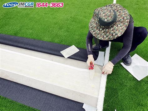 부산 해운대 환경공단 인조잔디 테니스장 시공 후기 인조잔디 전문기업 주목씨지알 Jmcgr