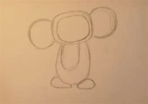 Как нарисовать чебурашку карандашом для 2 класса поэтапно детей