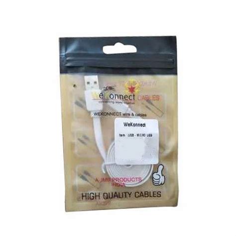 White Micro Usb Cable At Rs Piece In Secunderabad Id