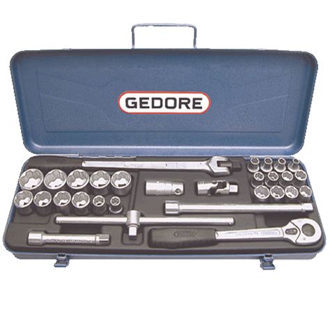 Socket Set 12d 30 Pcs Ged C Drive 8 32mm And 516 1 14 Fowkes Bros