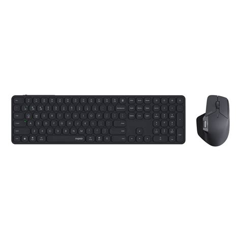 Rapoo 9560M Combinação de teclado e mouse sem fio E9550L USB C