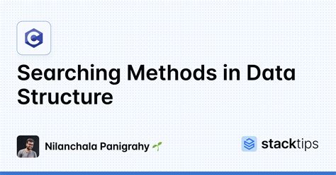 searching methods in data structure stacktips