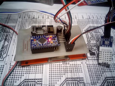 Контроль влажности подвала Arduino Pro Mini Аппаратная платформа Arduino