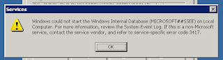 WSUS Could Not Start The Windows Internal Database Microsoft SSEE