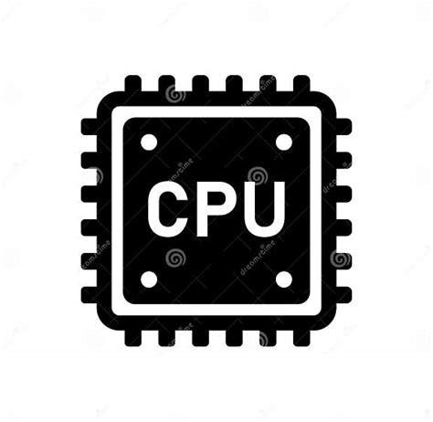 计算机cpu矢量图图标插图 向量例证 插画 包括有 符号 会议室 英特尔 图标 图表 筹码 209571176