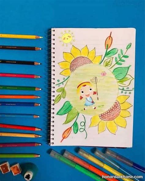 ایده های جذاب و فانتزی برای تزیین دفتر مشق کلاس اولی های دختر و پسر