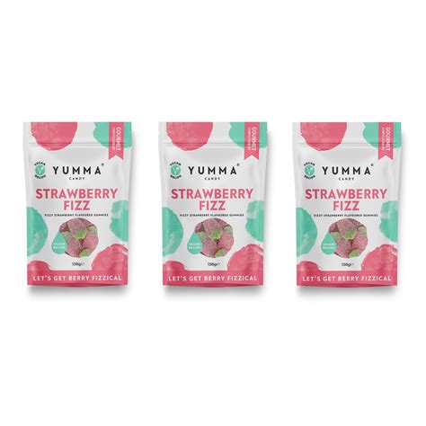 Strawberry Fizz Hexagon Yumma Candy