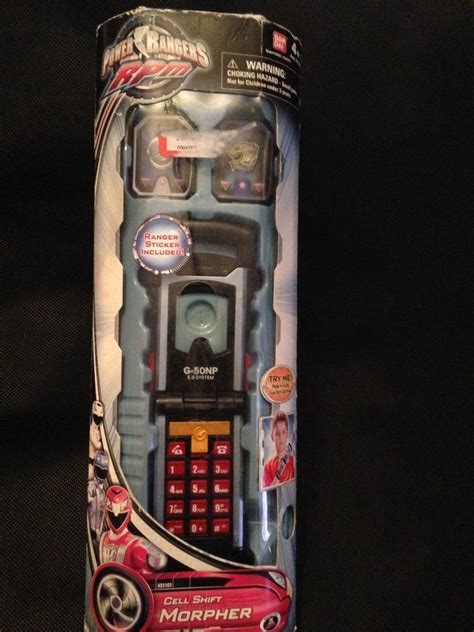 Power Rangers Rpm Cell Shift Morpher Flip Phone Complete W Box New
