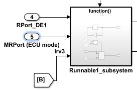Configure AUTOSAR Mode Switch Communication MATLAB Simulink