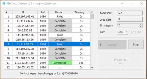 SSH Auto Changer Auto Change SSH By Time Set NewBie BloGGer