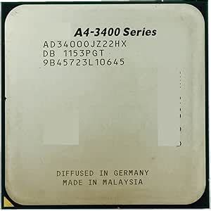Amazon Com CPU A Series A A GHz Dual Core CPU Processor AD OJZ GX Socket