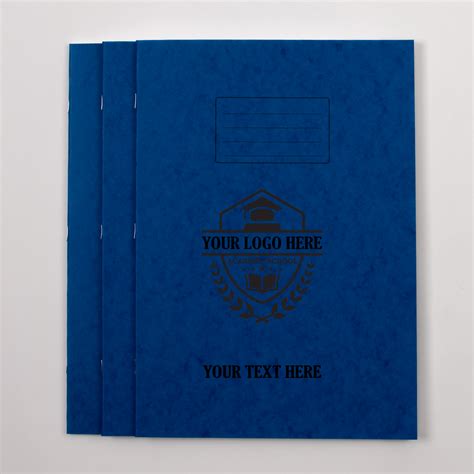 Cp00059519 Personalised Classmates A4 Exercise Book 64 Page 6mm Ruled With Margin Blue
