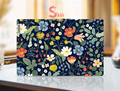 Lenovo Laptop Skin Lenovo Yoga Keyboard Cover Personalized Flowers Vinyl Decal For Legion Yoga