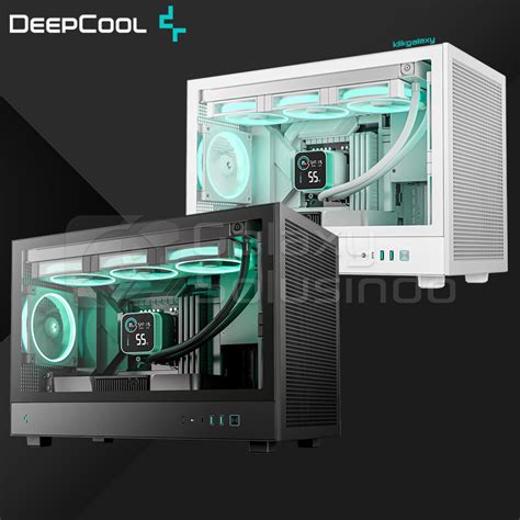 Jual Deepcool Ch260 Tempered Glass Portable M Atx Case Black White Shopee Indonesia
