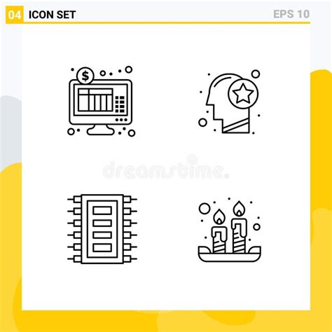 4 Universal Filledline Flat Colors Set For Web And Mobile Applications Banking Tech Online