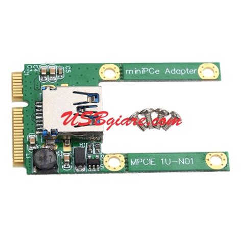Card Mở Rộng Chuyển đổi Mini Pci E To Usb 3 0 Interface Riser Card