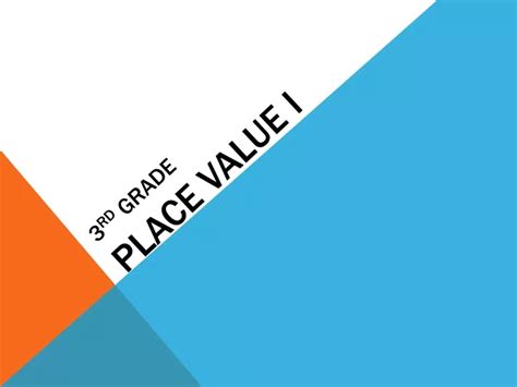 PPT Mastering Place Value In Numbers To PowerPoint Presentation ID