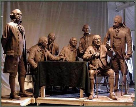 Founding Fathers Founding Fathers Portrait Sculpture Visual