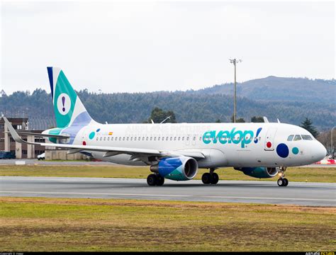 Ec Lzd Evelop Airbus A320 At Santiago De Compostela Photo Id 1043403 Airplane