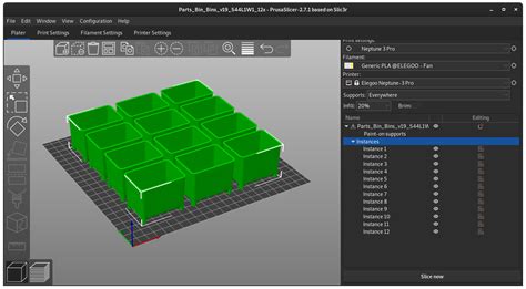 Parametric Parts Bins By Josiahluscher Download Free Stl Model