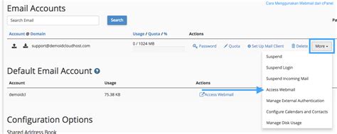 Cara Menggunakan Webmail Dari CPanel IDCloudHost