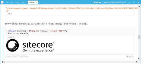 Sitecore Xamarin Workbooks Interactive Sitecore Learning Visions In Code