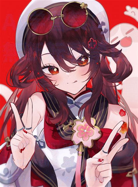 Hu Tao Boo Tao And Hu Tao Genshin Impact Drawn By Sakurato Remi Danbooru