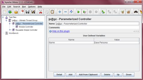 Really Useful Jmeter Plugins Parameterized Controller Steve Fenton