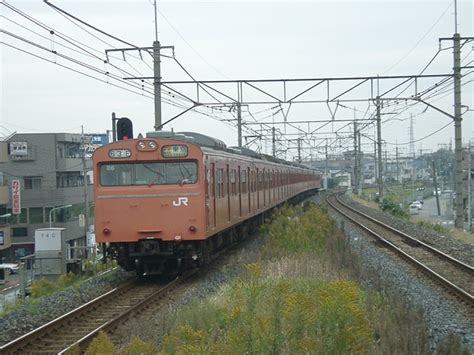 103系ケヨe26編成 快速東京行き 写真共有サイト「フォト蔵」