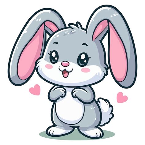 Rabbit Cartoon Clip Art Clipartsco 53 Thousand Rabbit Clip Art