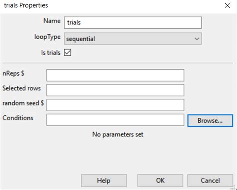 Error With Condition File Loop Builder Psychopy
