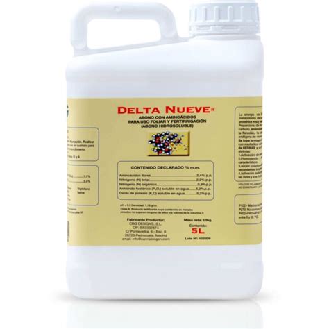 Estimulante de floración: Delta 9 5lts - Cannabiogen - SDH
