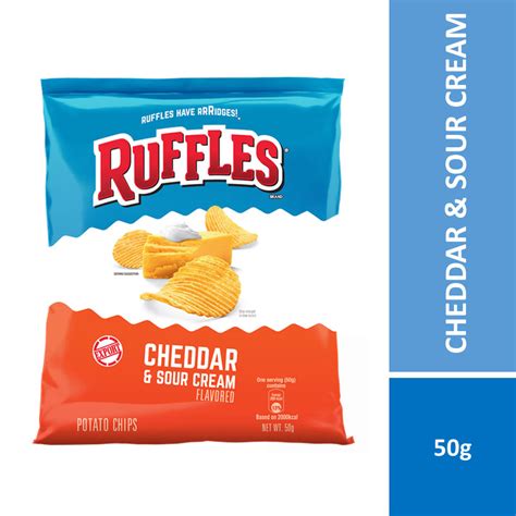 Ruffles Cheddar And Sour Cream 50g Shopee Malaysia