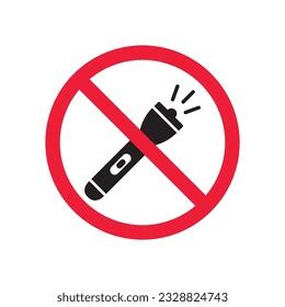 Forbidden Prohibited Warning Attention Restriction Label Stock Vector Royalty Free