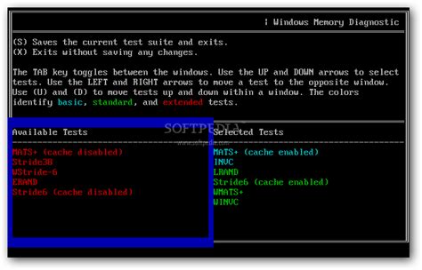 microsoft windows memory diagnostic download softpedia