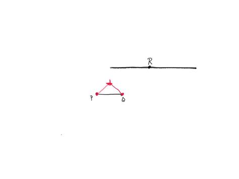 copying a segment copy pq to the line with an endpoint at r your task