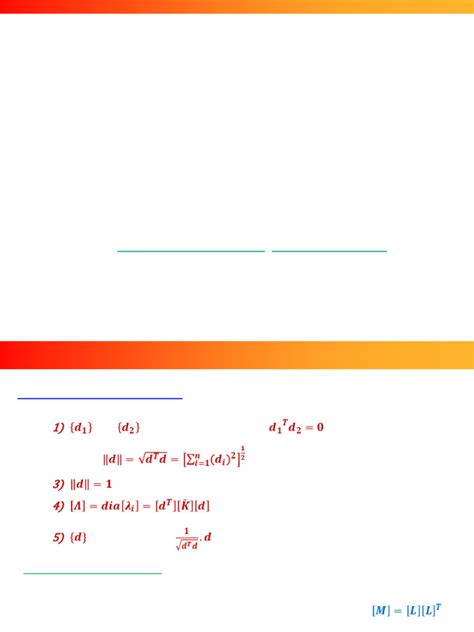 6 Modal Analysis Of Mdof Pdf Matrix Mathematics Applied Mathematics