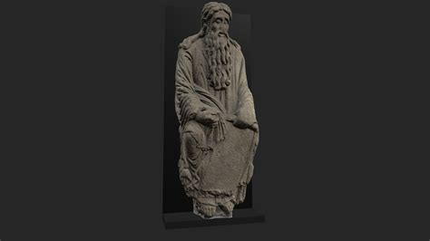 Profeta Abraham 3d Model By Museo Catedral De Santiago Museocatedraldesantiago [690362a