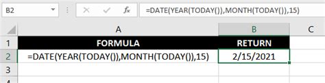 Excel DATE Function How To Use