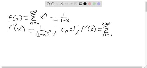 solved in the following exercises evaluate each infinite series by
