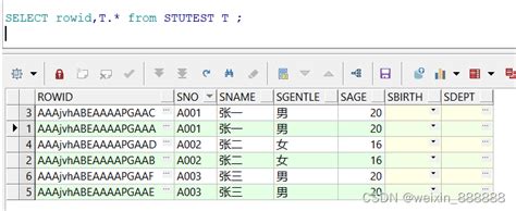 Oracle中使用rowid删除重复数据oracle Rowid去重 Csdn博客