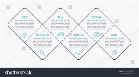 Diagram Steps Infograph Vector 스톡 벡터 로열티 프리 Shutterstock