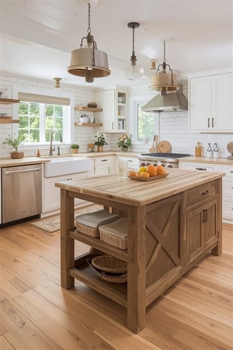 11 Stunning Reclaimed Wood Kitchen Island Ideas Youll Love