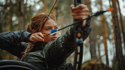 Free Focused Young Archer Image Young Archer Focused Download At Stockcake