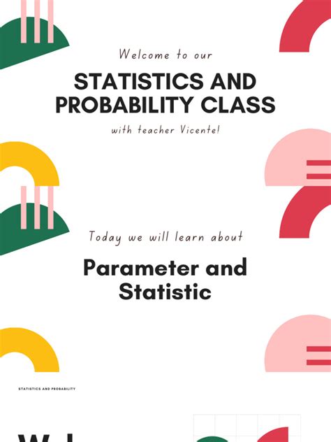 Parameter And Statistic Pdf