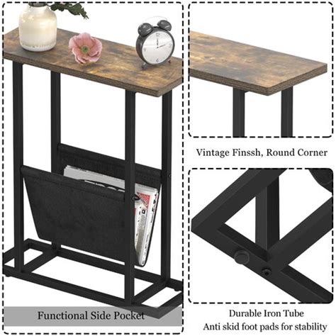 Borough Wharf Holifield Side Table With Storage And Reviews Uk